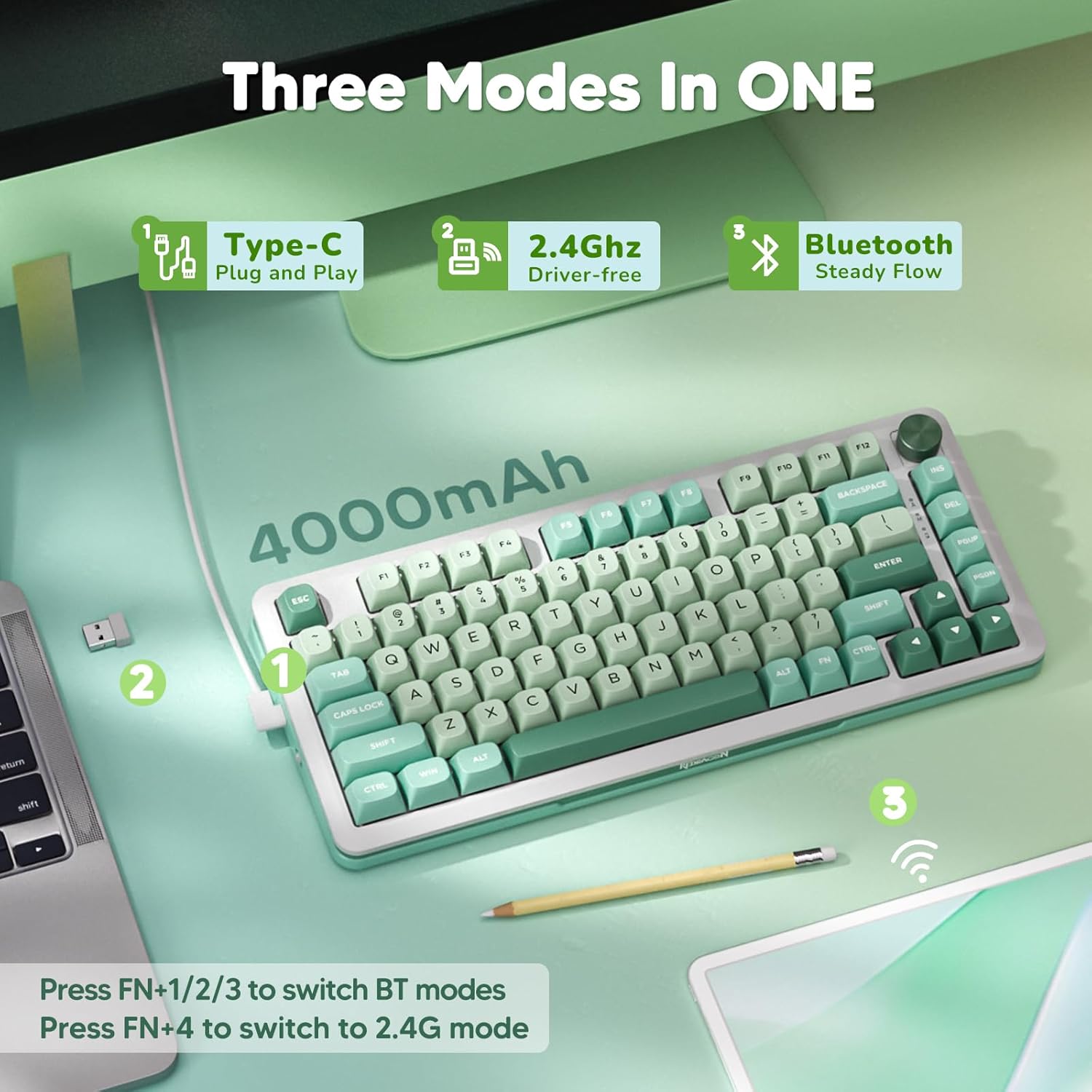 Redragon K681 Wireless Mechanical RGB Keyboard – AHW Store