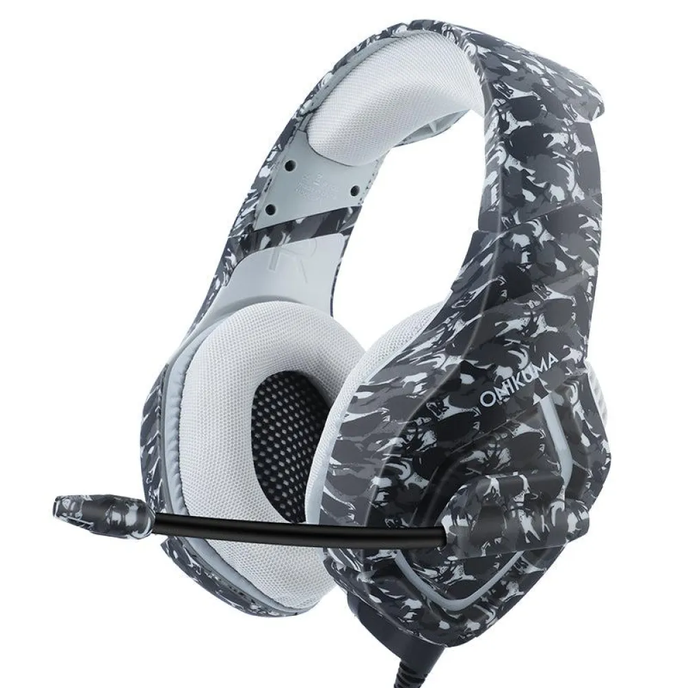 ONIKUMA K1B Pro Camo Elite Stereo 7.1 Surround Sound Gaming Headset ...