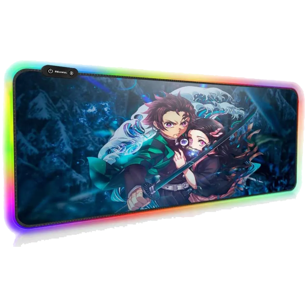 Demon Slayer RGB Gaming Mouse Pad 30 x 80cm | AHW Store