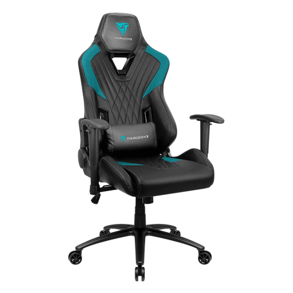 ThunderX3 DC3 Black-Cyan - Race-Cushion-V1 Gaming Chair | AHW Store