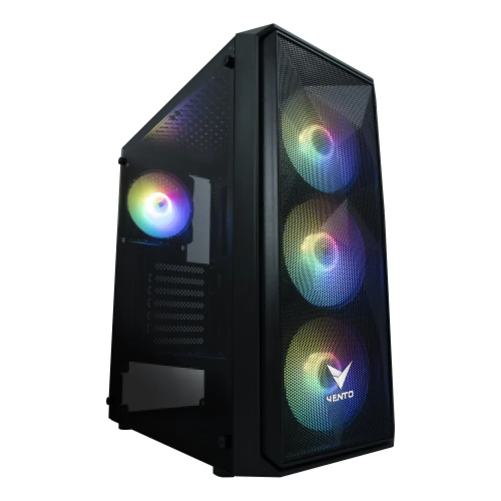 Vento VG10F RGB Case with Thermaltake Lite 650W Power Supply | AHW Store