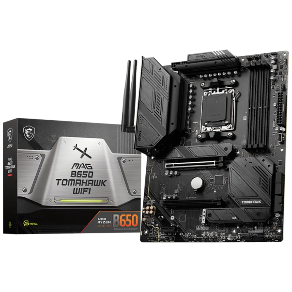MSI MAG B650 TOMAHAWK WIFI DDR5 AM5 ATX Motherboard | AHW Store