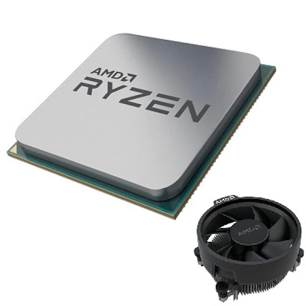 AMD Ryzen 5 5500 Processor 6 Cores 12 Threads 4.2 Ghz Max Boost AM4 ...
