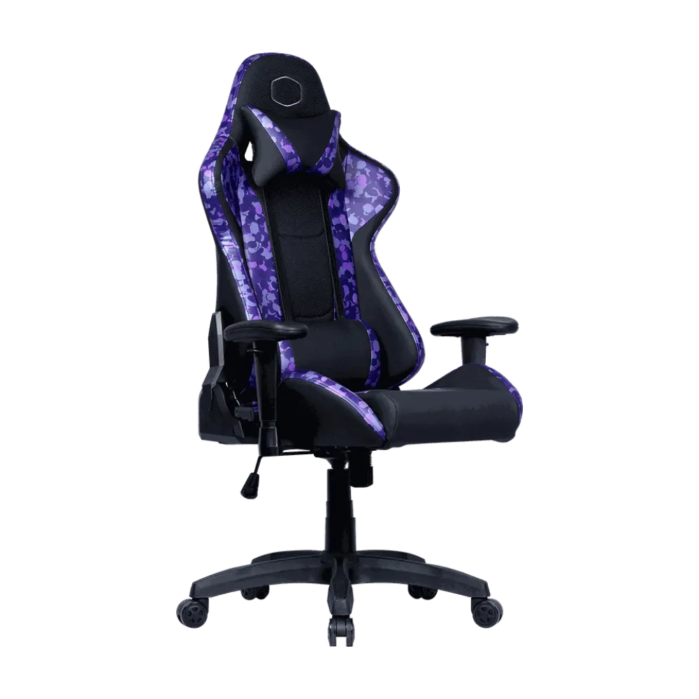 Cooler Master Caliber R1S Camo Gaming Chair Black Purple | AHW Store