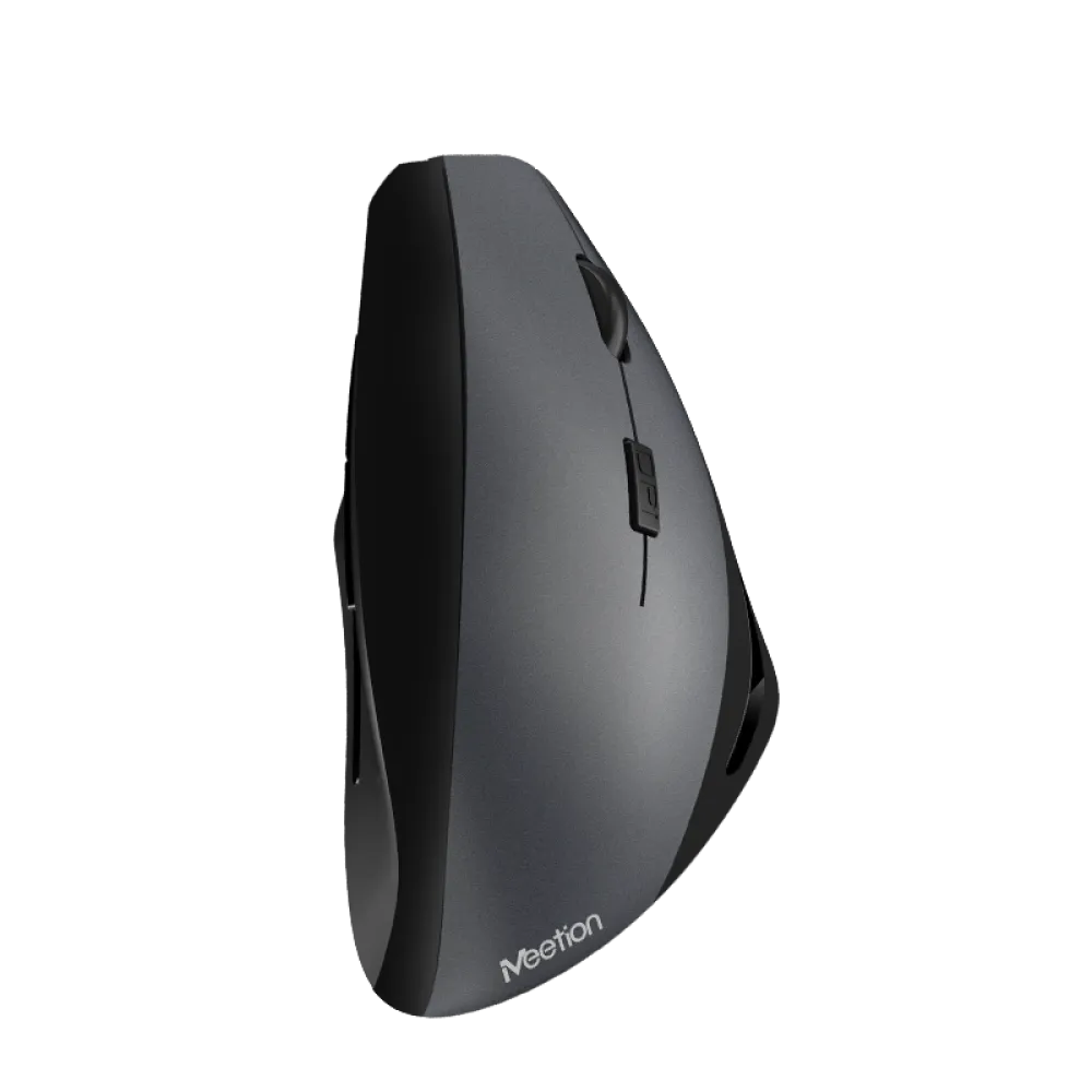 Meetion R380 Wireless Vertical Mouse 1600 DPI 6 Buttons Black | متجر ...