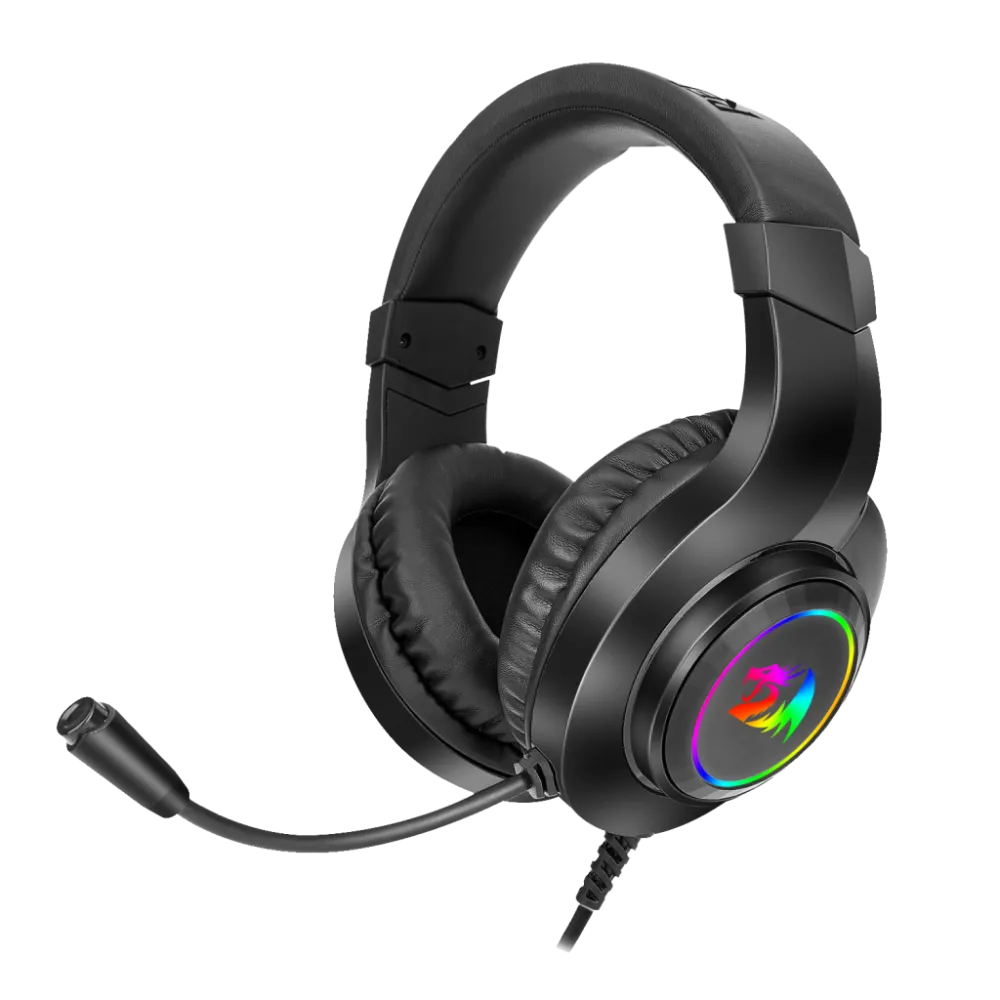 Redragon H260 HYLAS RGB gaming headset With Noise Cancelling Microphone ...