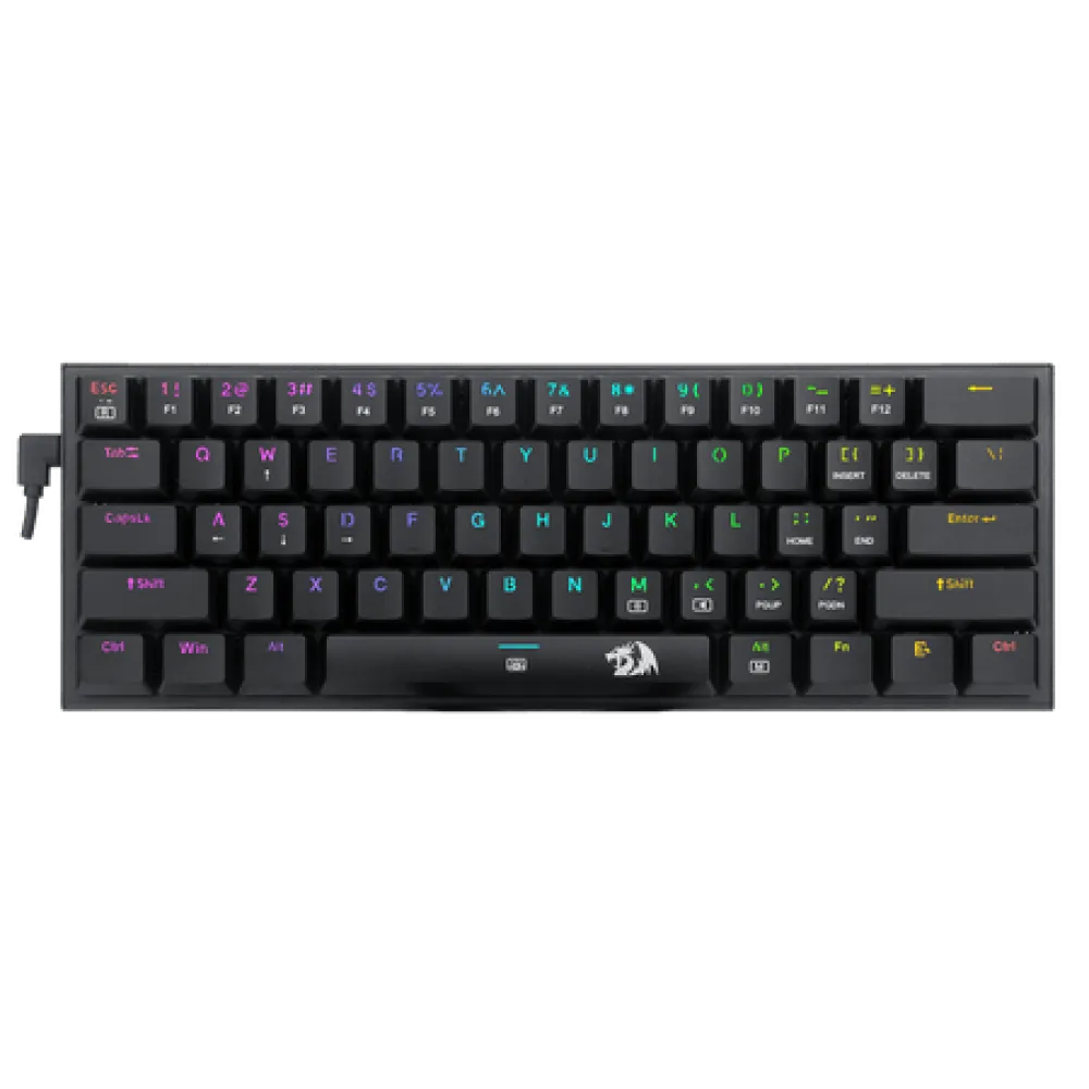 Redragon K614 Anivia 60% RGB Wired Gaming Keyboard Mechanical Red ...